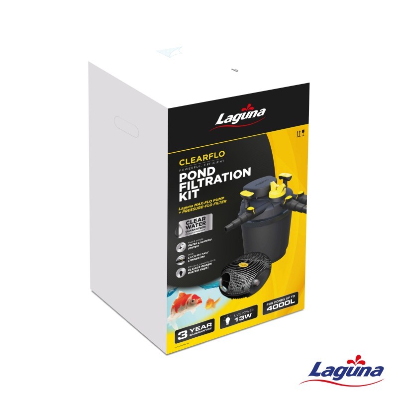 Kit Clear Flo Laguna Filtro Y Bomba